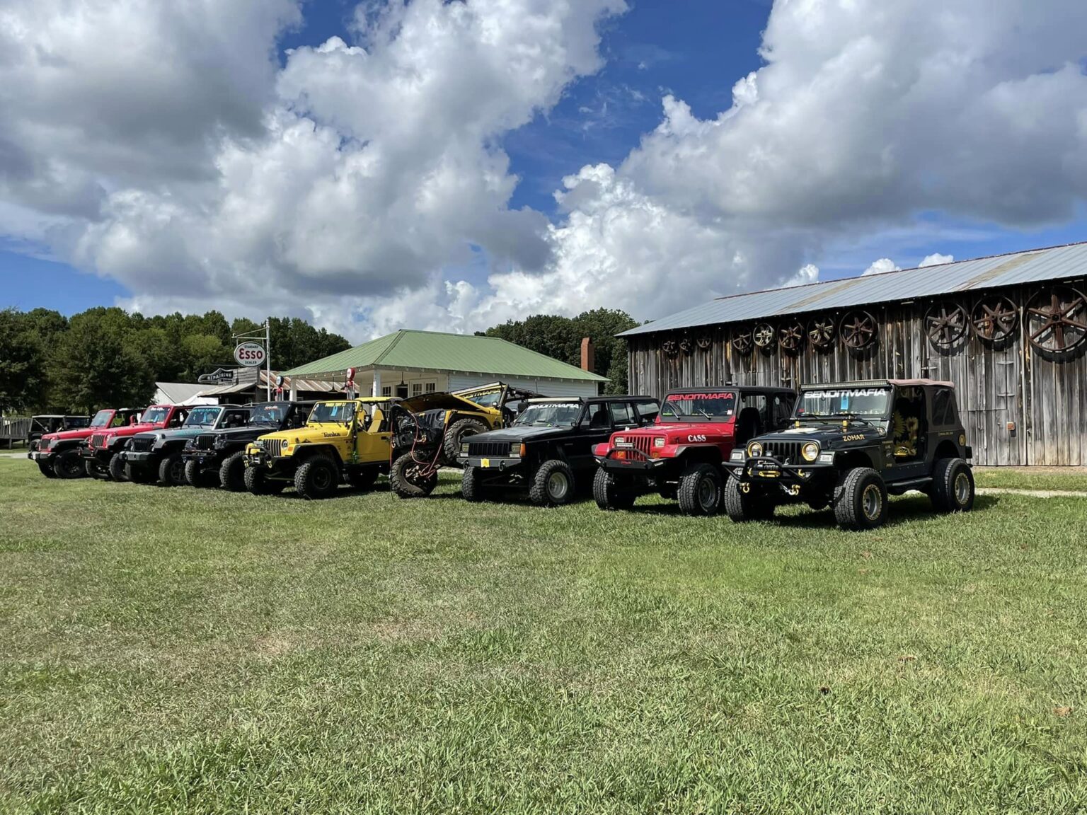 Jeeps on the Farm - Denton Farmpark